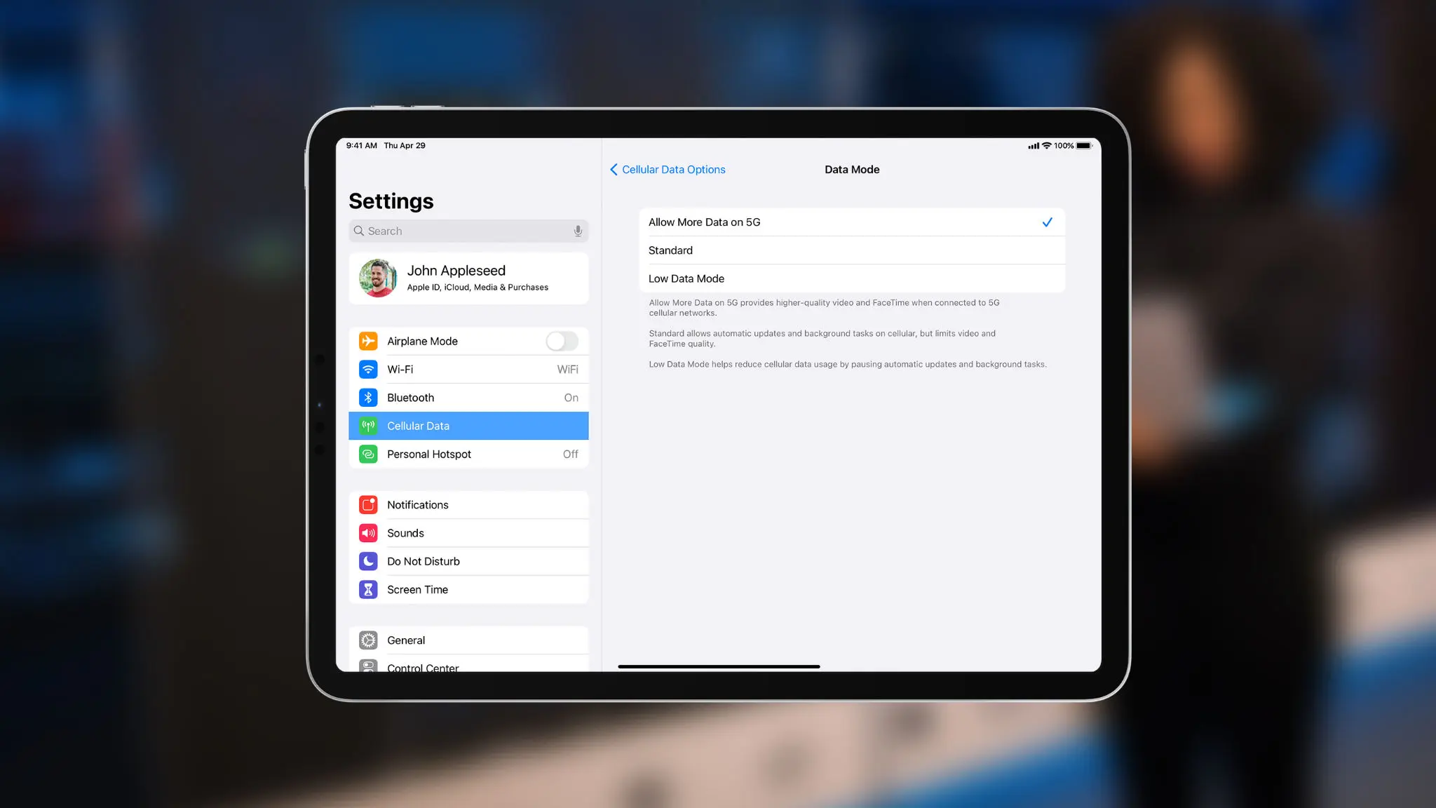 iPad Pro M1 2021 có thể update iPadOS bằng 5G - ONTOP.vn