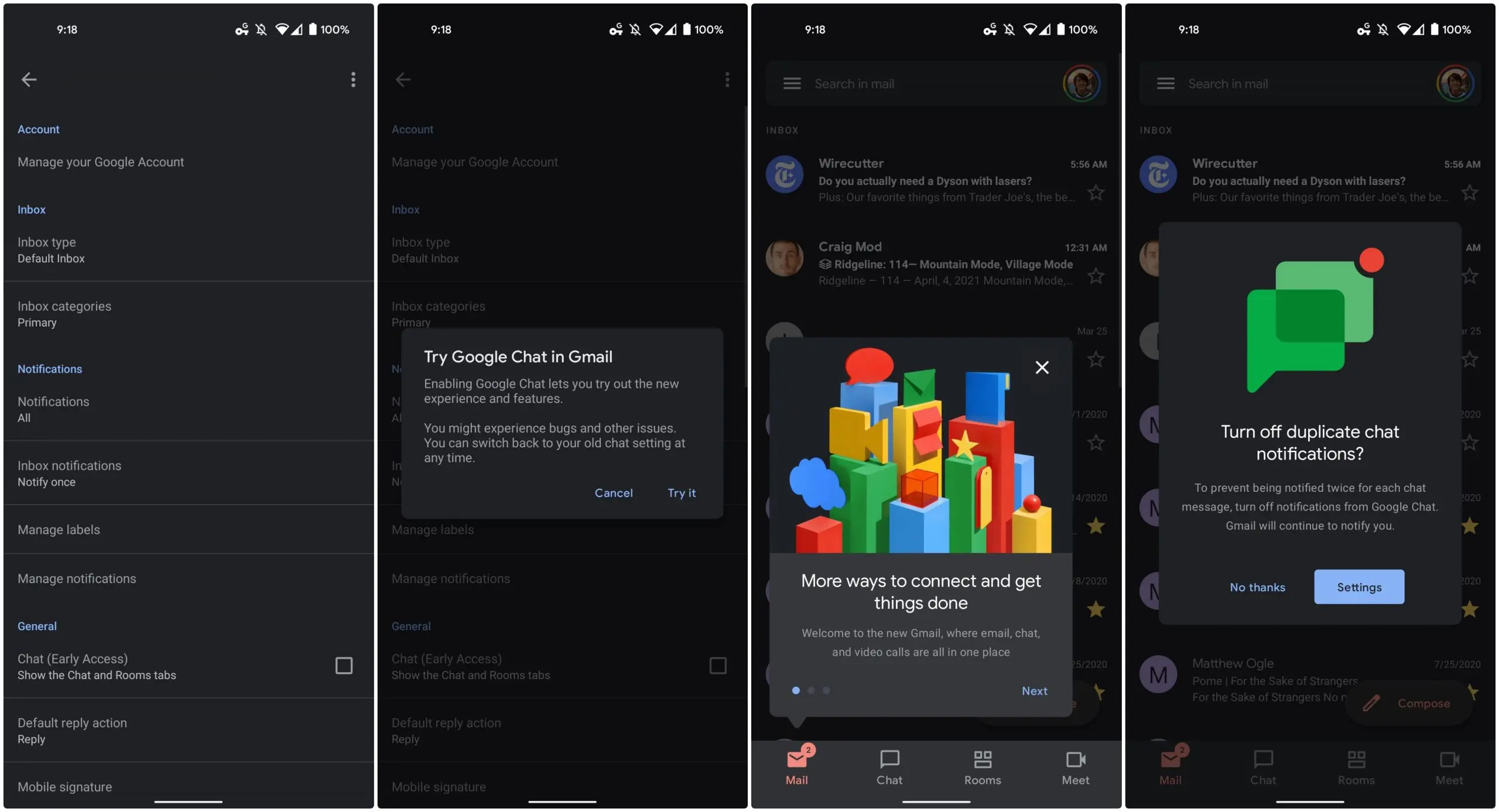 Google Chat đã có mặt miễn phí trên Gmail - ONTOP.vn