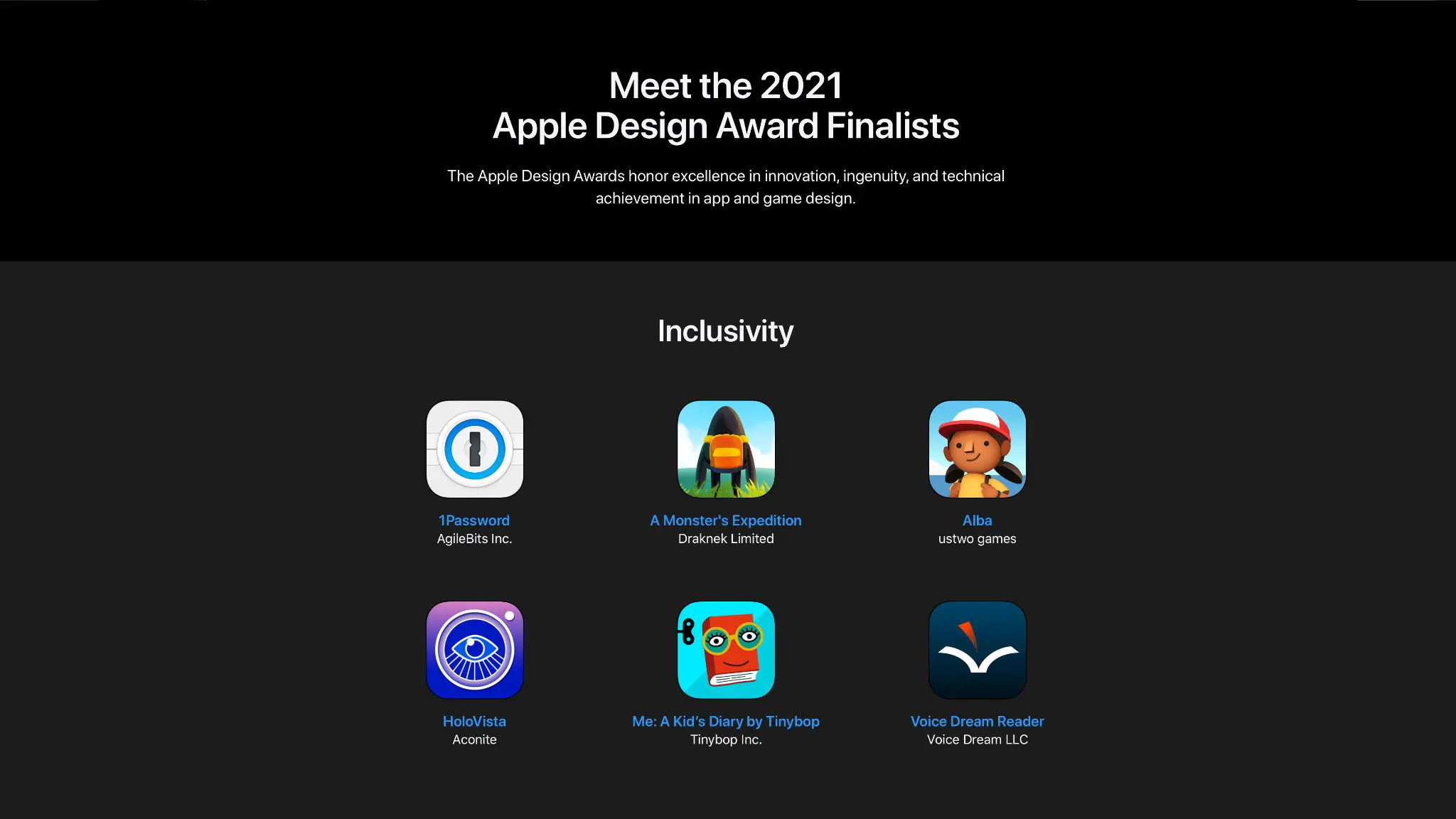 WWDC21: Công bố danh sách app ứng cử Apple Design Award - ONTOP.vn
