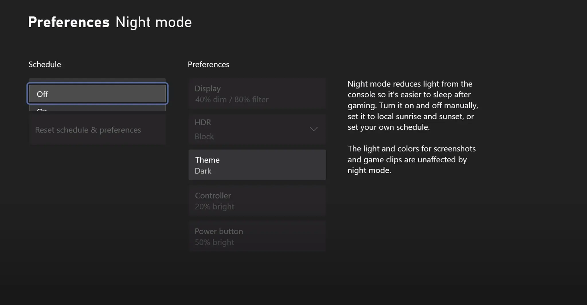 Xbox đang test Night Mode để chơi game ban đêm dễ chịu hơn - ONTOP.vn