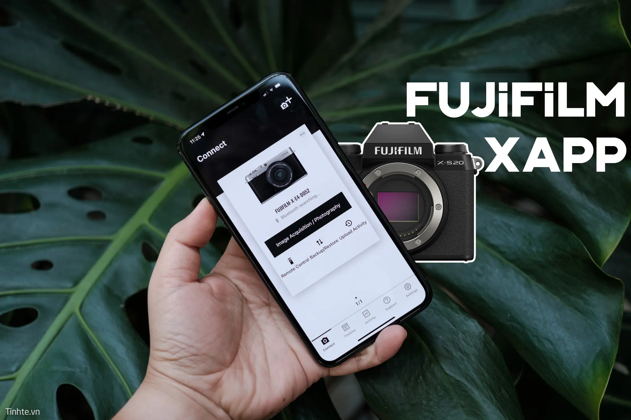Fujifilm Xapp: mượt mà, kết nối 5 thiết bị cùng lúc, lưu trữ dữ liệu, chuyển file rất nhanh ...