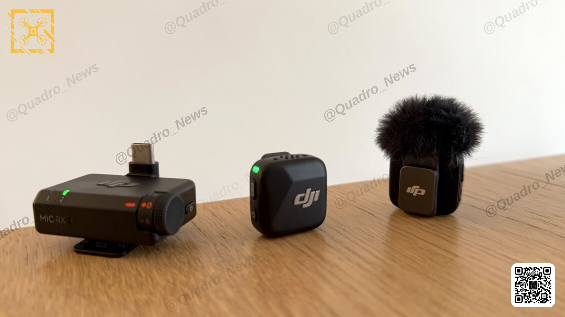 Hình ảnh rò rỉ của microphone DJI Mic Mini mới (sẽ được công bố vào ...